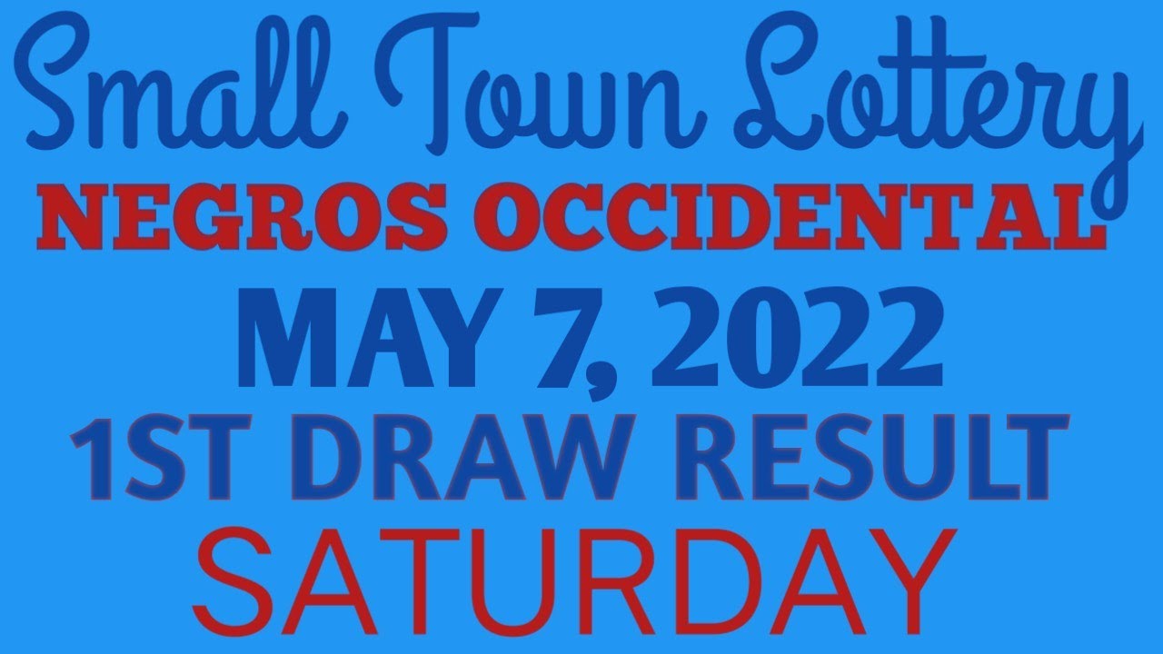 STL NEGROS OCCIDENTAL MAY 7, 2022 LIVE 1ST DRAW RESULT 10:30AM - YouTube