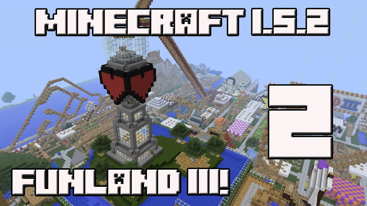 Minecraft 1.5.2 Mapa! FUNLAND 3! CAP.2 - YouTube