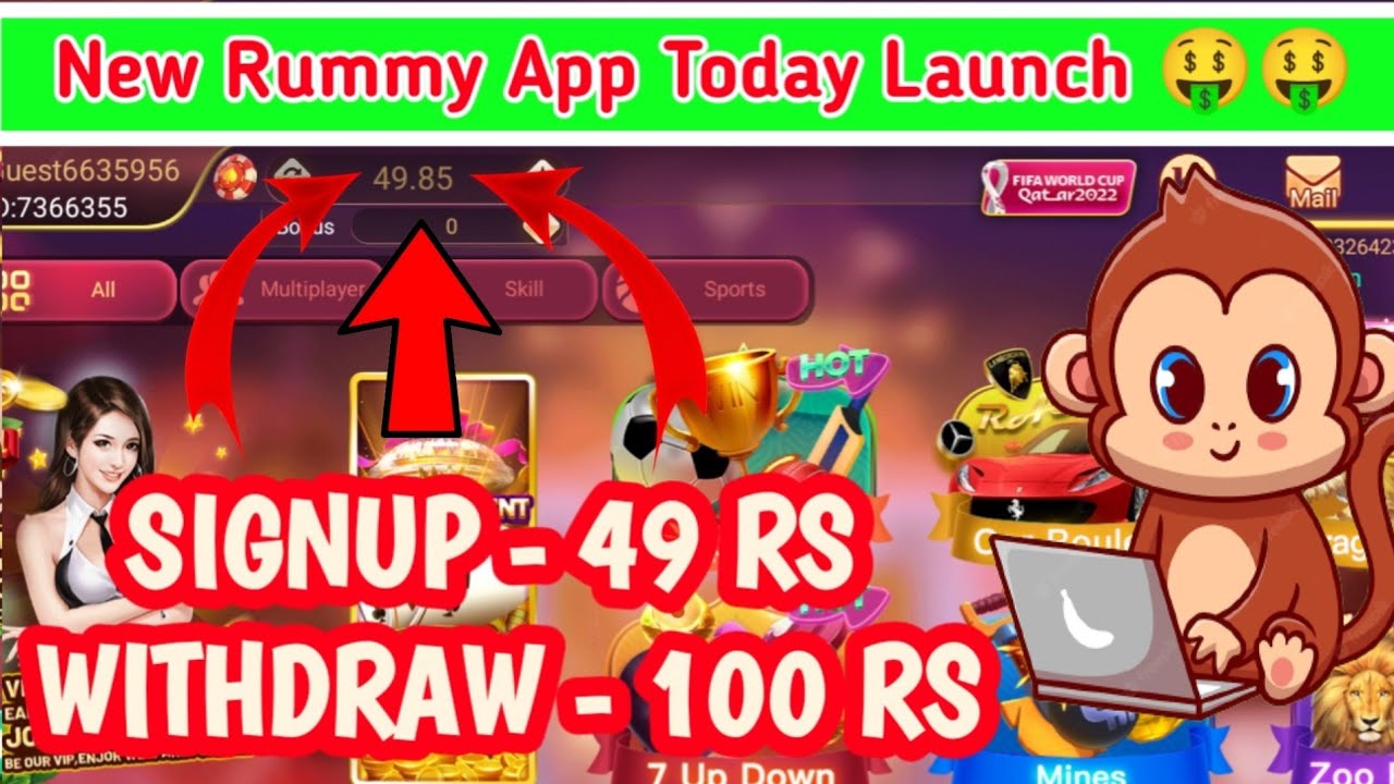 New Rummy Earning App Today | New Rummy App Today | New Rummy App With ...