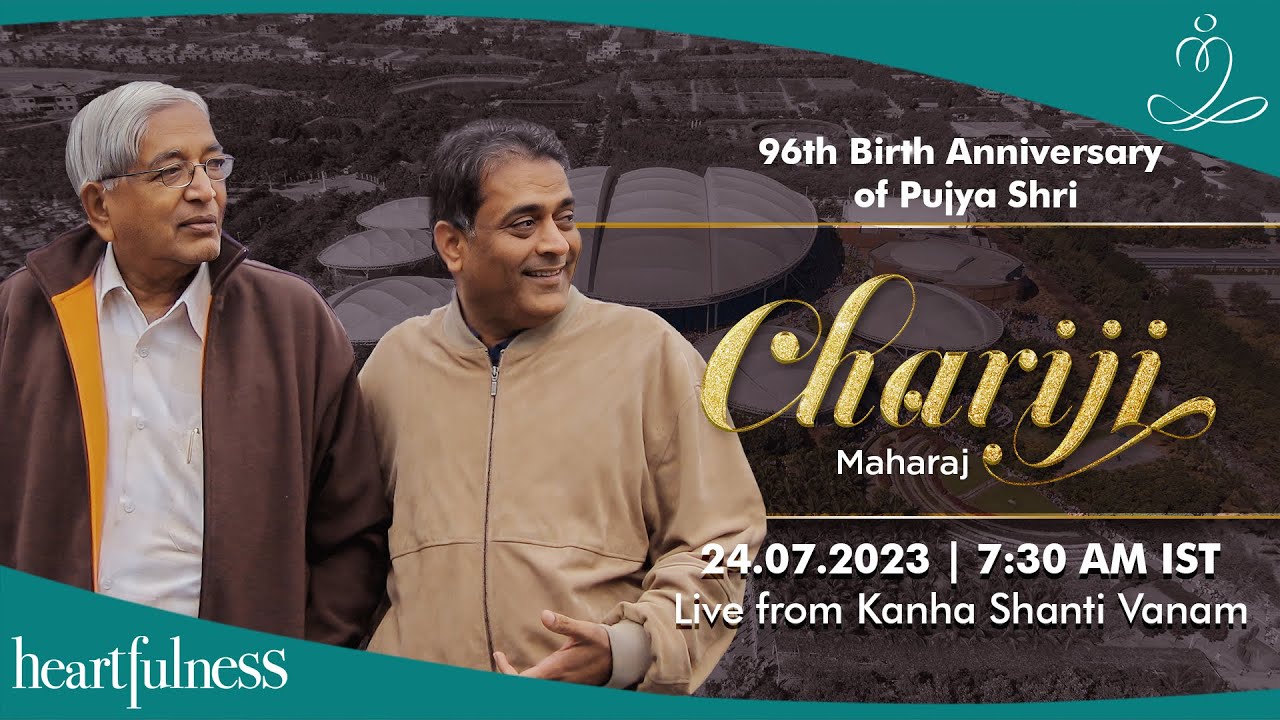96th Birth Anniversary of Pujya Shri Chariji Maharaj | 24 July 2023 | 7 ...