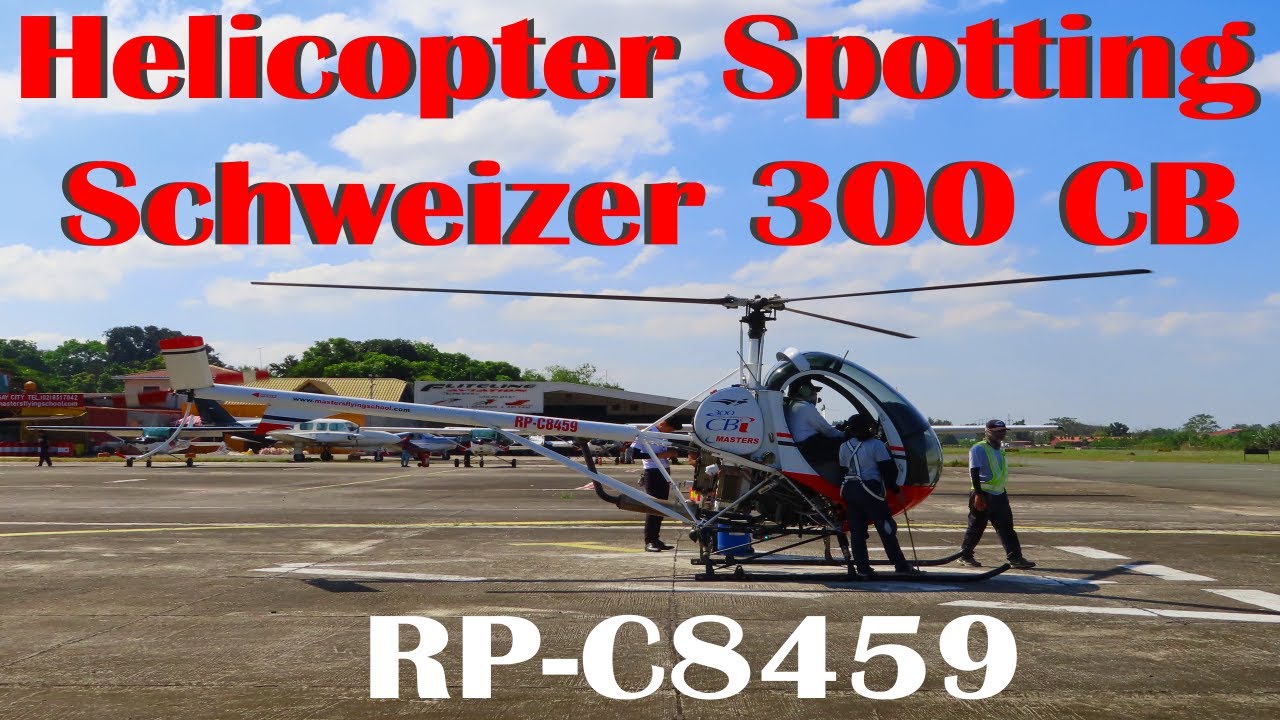 Helicopter RP-C8459 Schweizer 300 CB Start up-Take off - YouTube