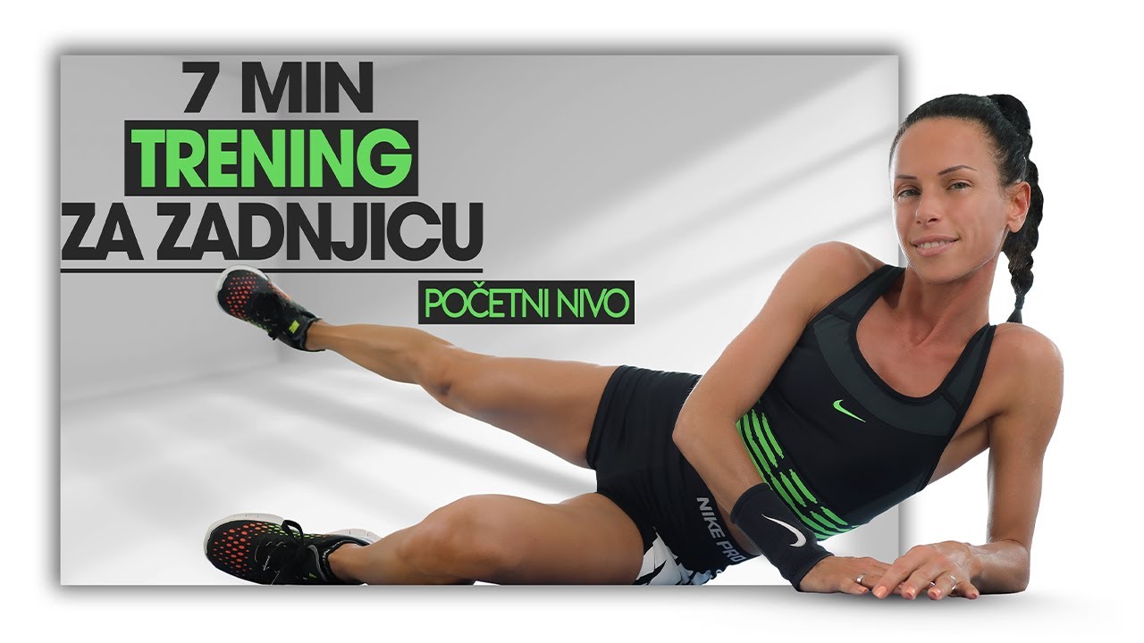 7 minuta – Vežbe za zadnjicu za početnike - YouTube