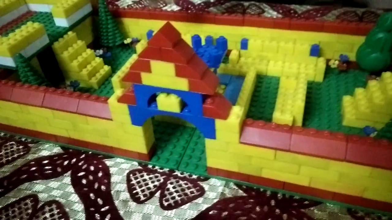 A Park Made With Peacock Blocks - YouTube
