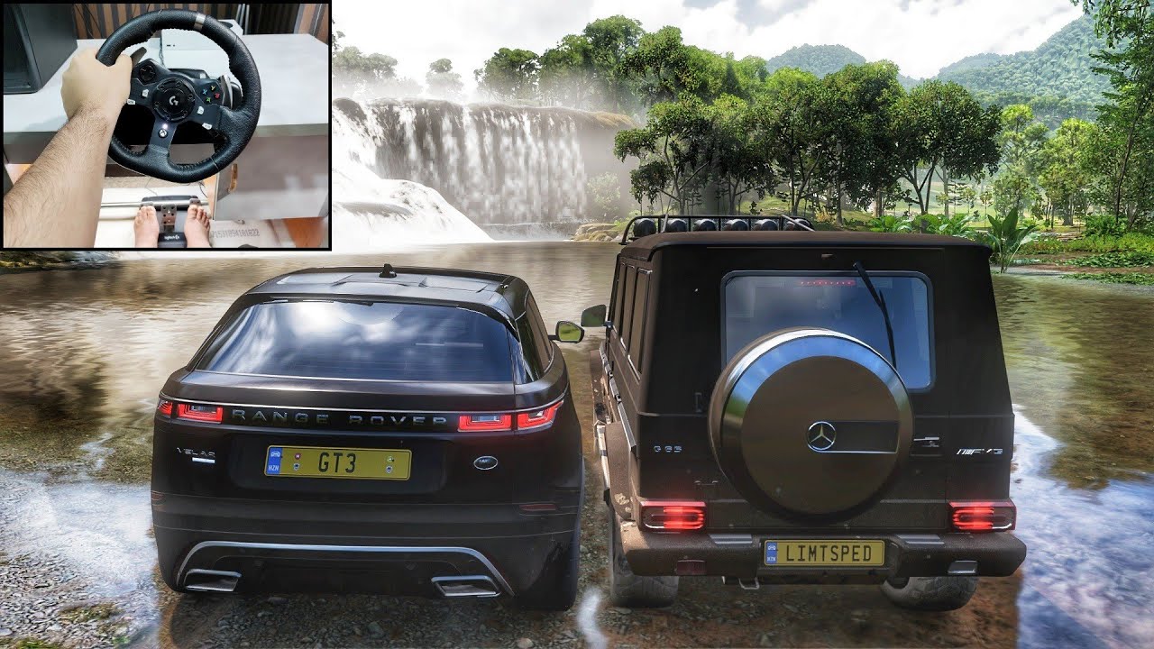 Range Rover Velar & Mercedes-AMG G 65 | OFFROAD CONVOY | Forza Horizon ...