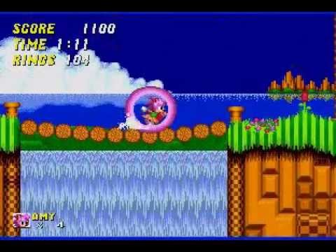 Amy Rose in Sonic the Hedgehog 2 Longplay 1/5 - YouTube