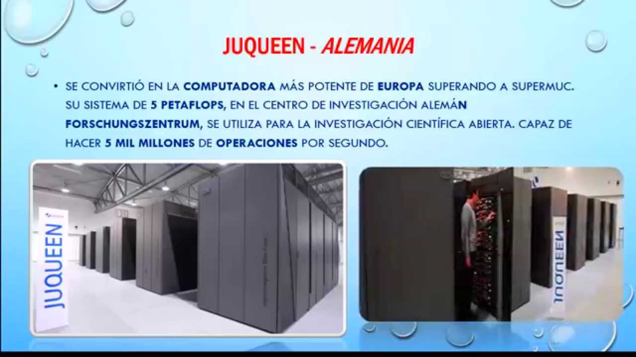 LAS COMPUTADORAS MAS POTENTES DEL MUNDO 2016 - YouTube