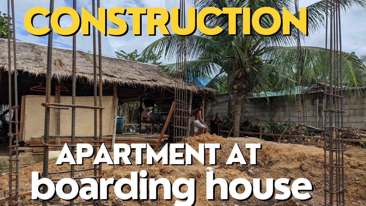 CONSTRUCTION NG APARTMENT AT BOARDING HOUSE KO Part 1 - YouTube