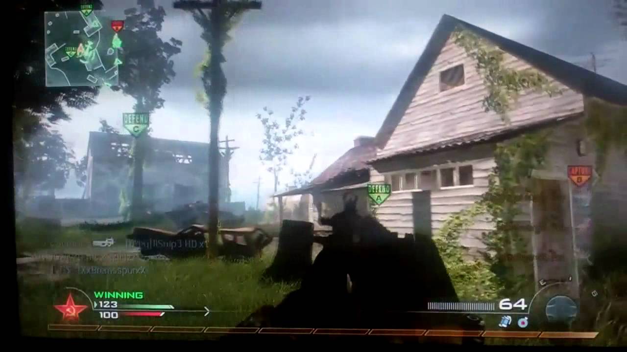 Mw2:Gameplay on Overgrown - YouTube