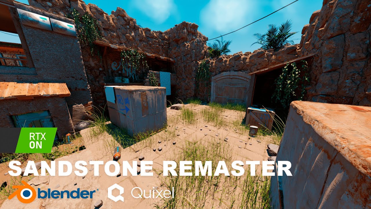 «Sandstone» Remaster | Ремастер карты Sandstone из Standoff 2 с ...