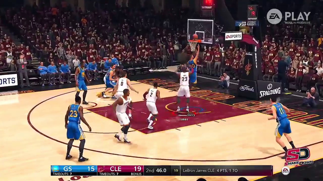 STEPHEN CURRY NBA LIVE 18 HIGHLIGHTS !!! AMAZING CROSSOVERS AND 3's ...