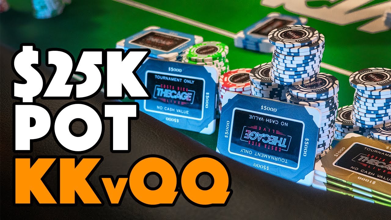 ALL-IN with KK vs QQ for $25,000! BIGGEST POT of my Poker Career! - YouTube
