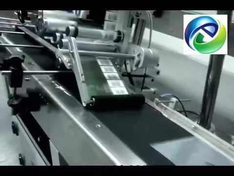 Plastic Bag Automatic Labeling Machine PE Bag Labeling Automatic ...