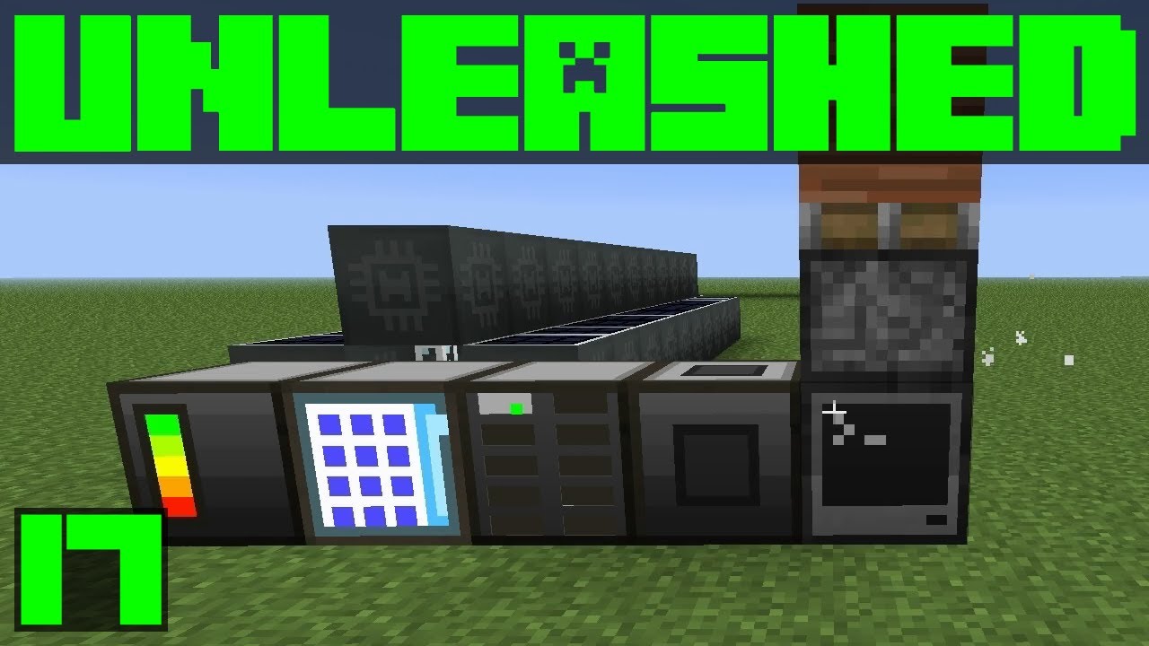 Hypno FTB Unleashed E17: ME Bridge and OpenPeripherals - YouTube