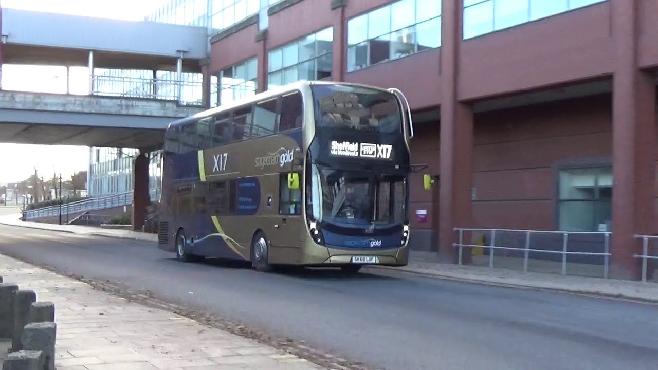Buses of the UK 2021-Sheffield Bus Station - YouTube
