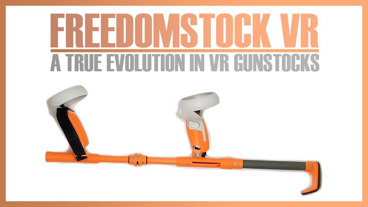 FreedomStock VR v3 - A True Evolution To VR Gunstocks - YouTube
