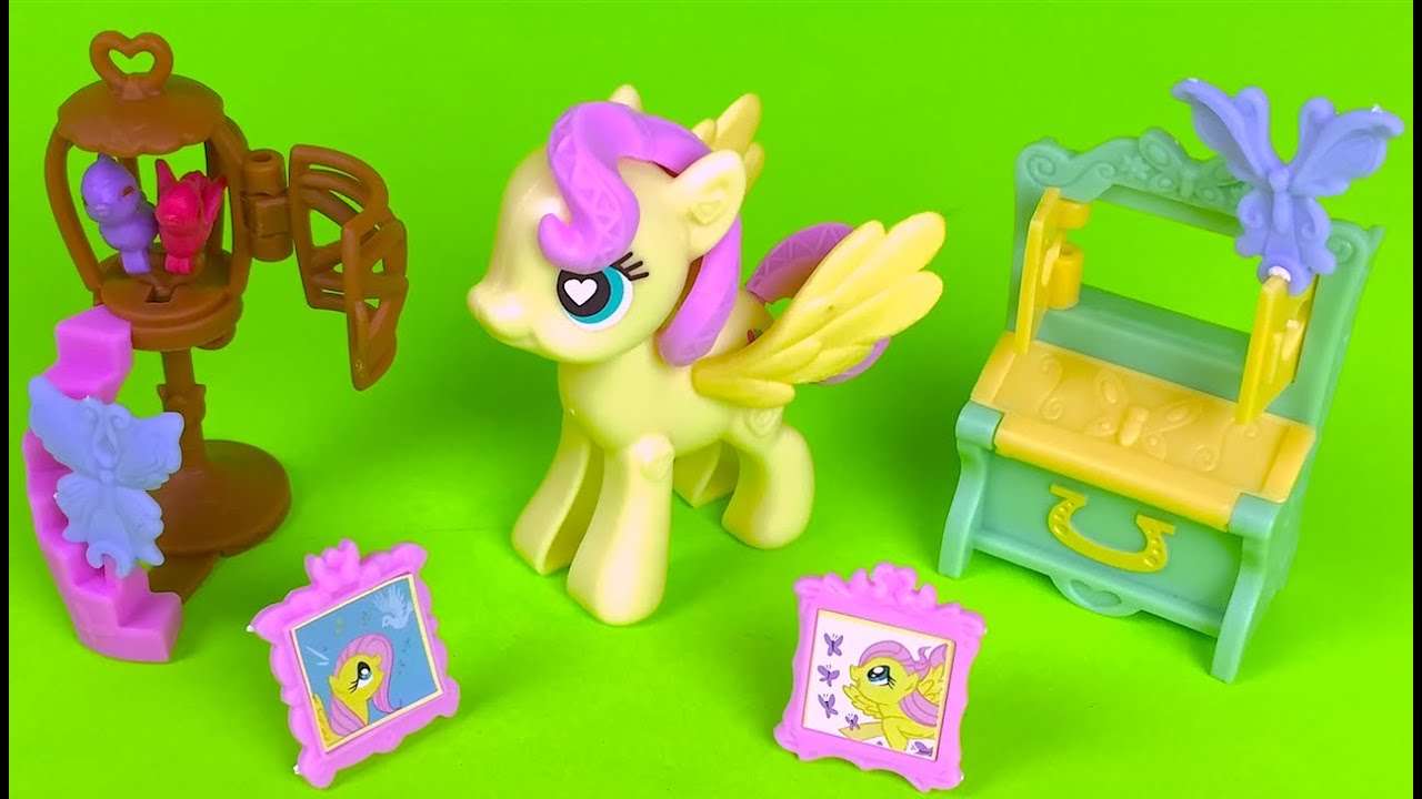 MLP POP Cottage Decorator Kit My Little Pony Fluttershy Pinkie Pie ...