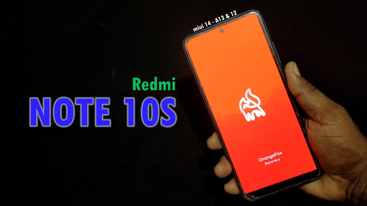 How To Install OrangeFox Recovery Redmi Note 10S Rosemary | MIUI 14 ...