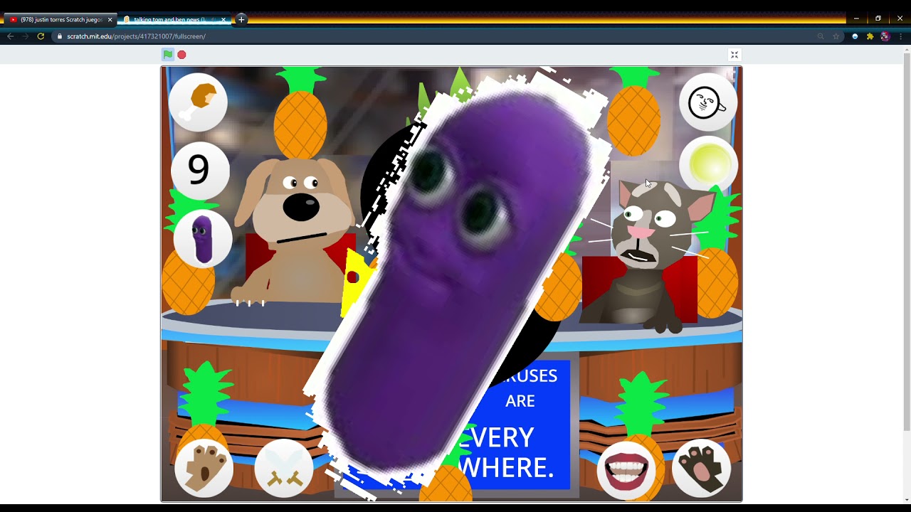 talking tom and ben news Most Viewed Project remix on Scratch - YouTube