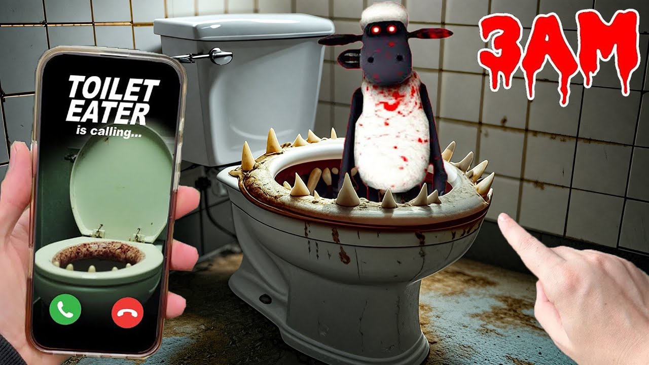 TUVALET EATER KOYUN SHAUN.EXE'Yİ YİYOR! (KOYUN SHAUN.EXE ÖLDÜ !!) - YouTube