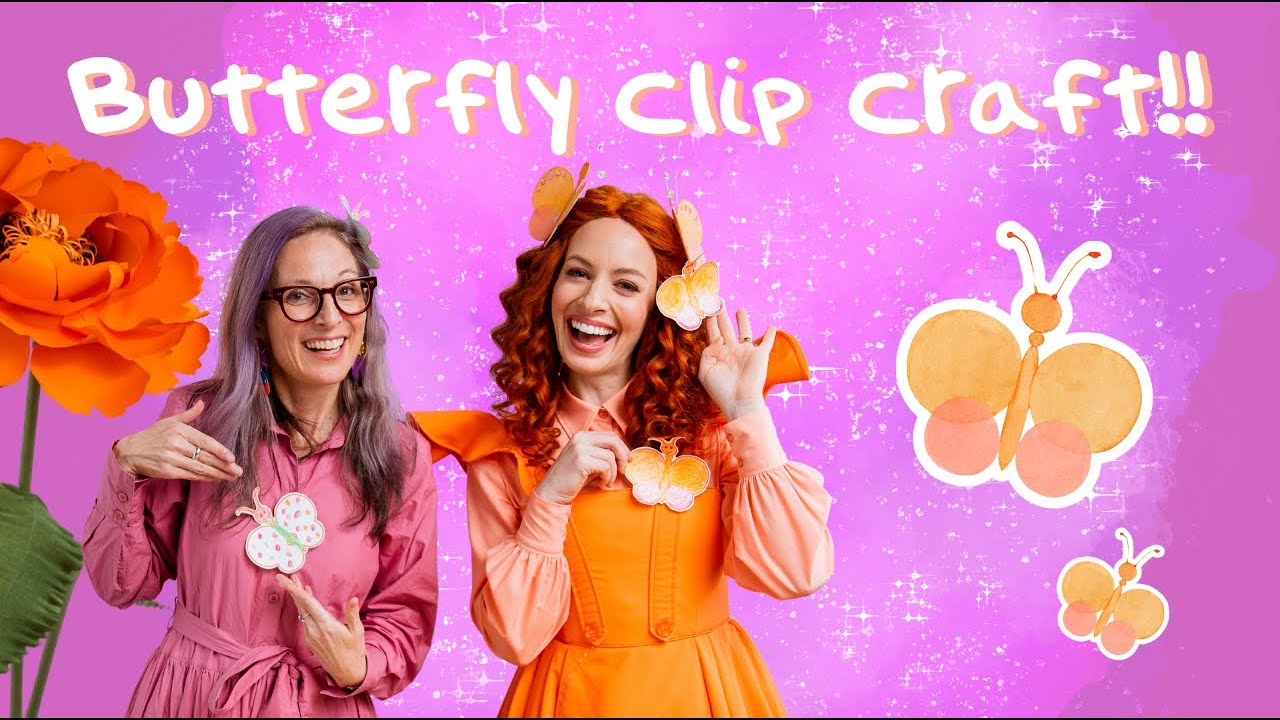 How to Make Paper Butterfly Clips with Sue Jo Wright (Auslan) #craft ...