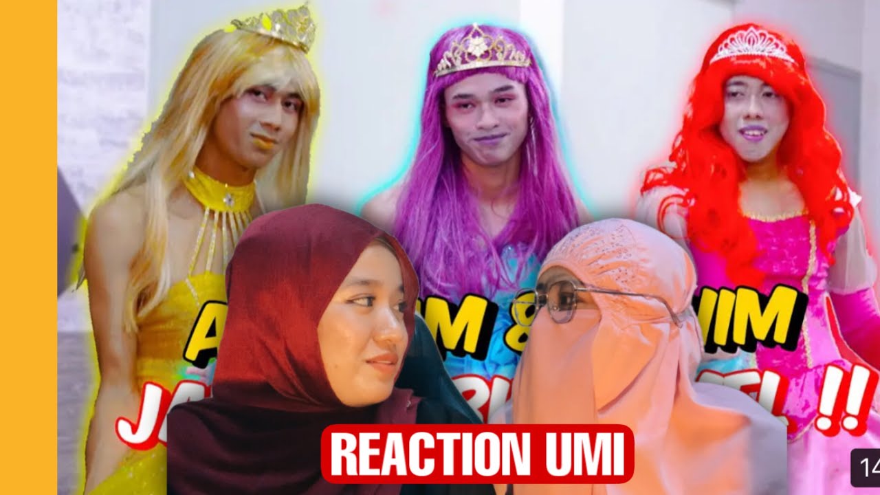 RAHIM JADI BARBIE | REACTION UMI - YouTube
