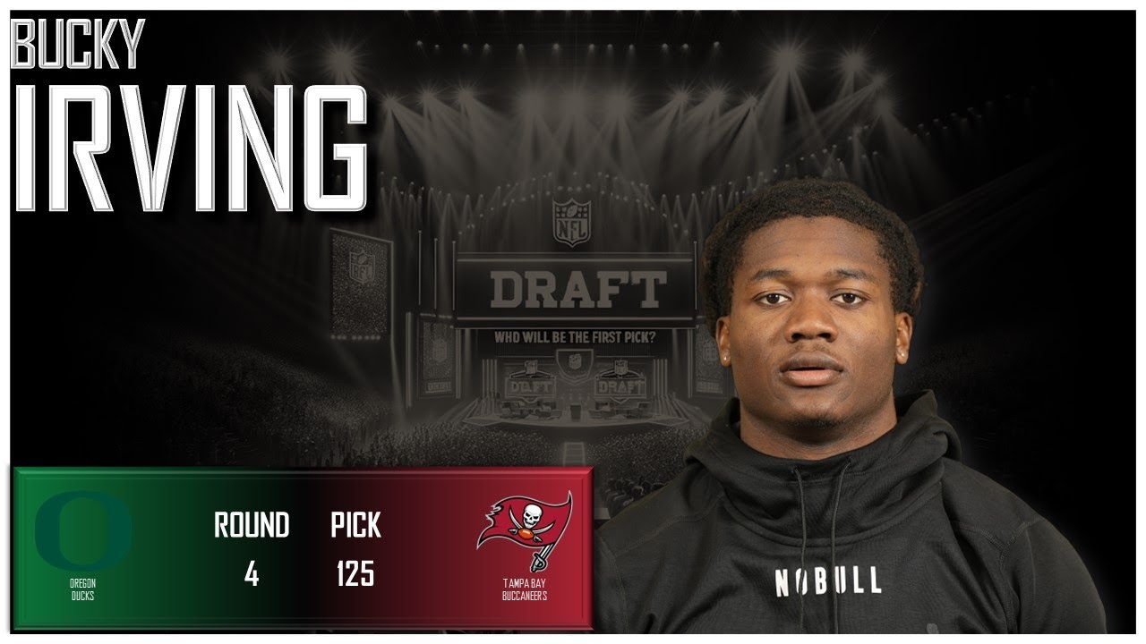 2024 NFL DRAFT: Bucky Irving | Tampa Bay Buccaneers - YouTube