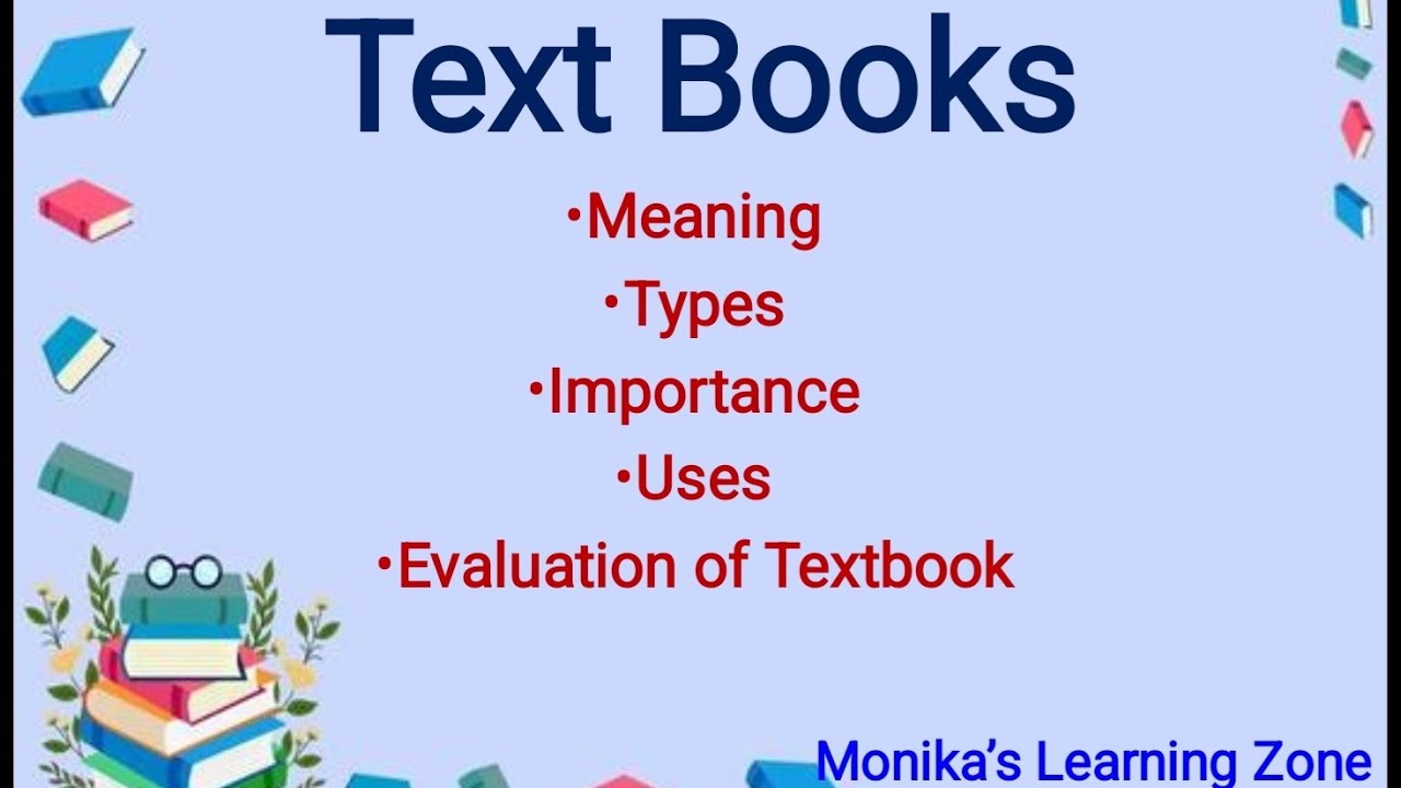 Textbooks-Meaning,Types,Importance &Evaluation || Teaching of Physical ...