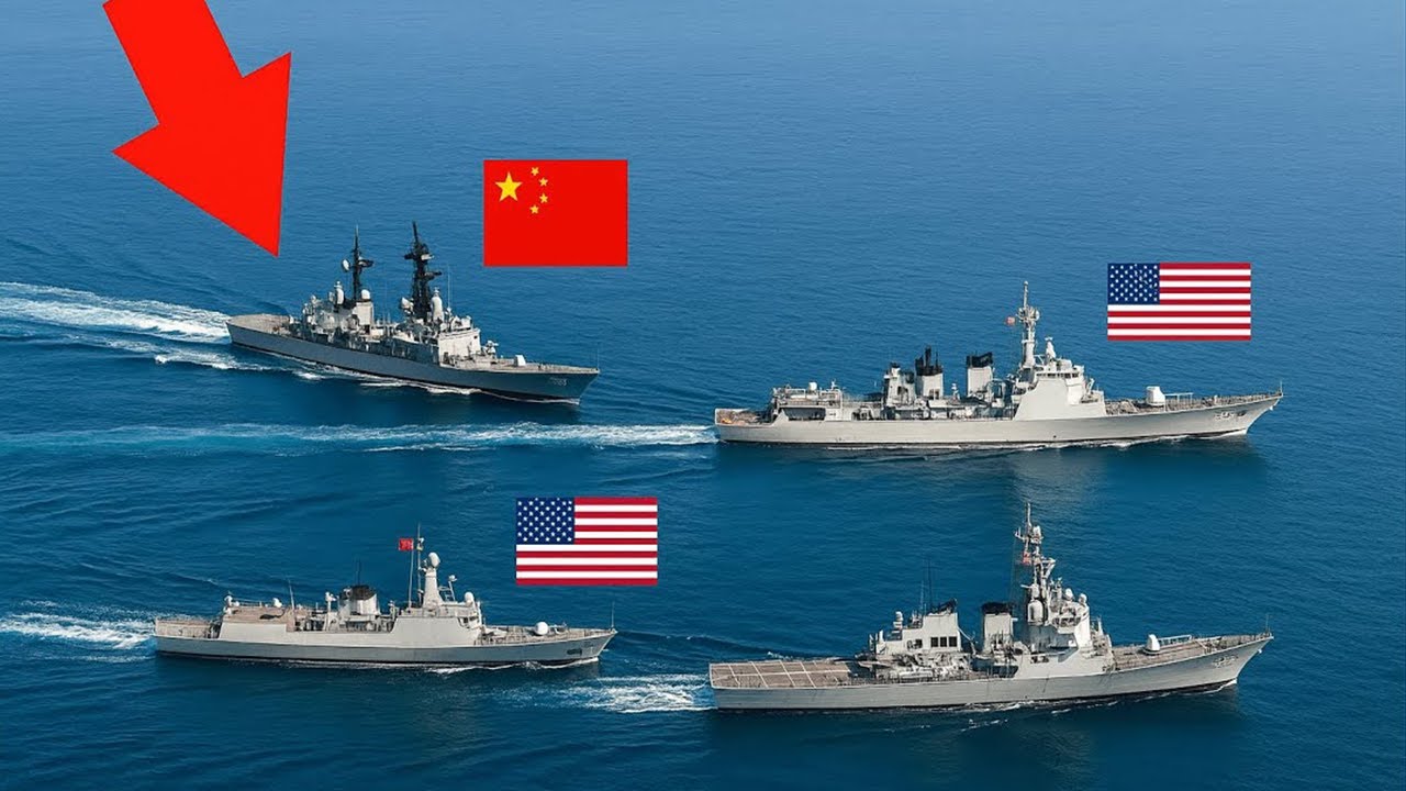⚠️ China Tried to Intimidate a US Navy Ship — Big Mistake ⚠️ - YouTube