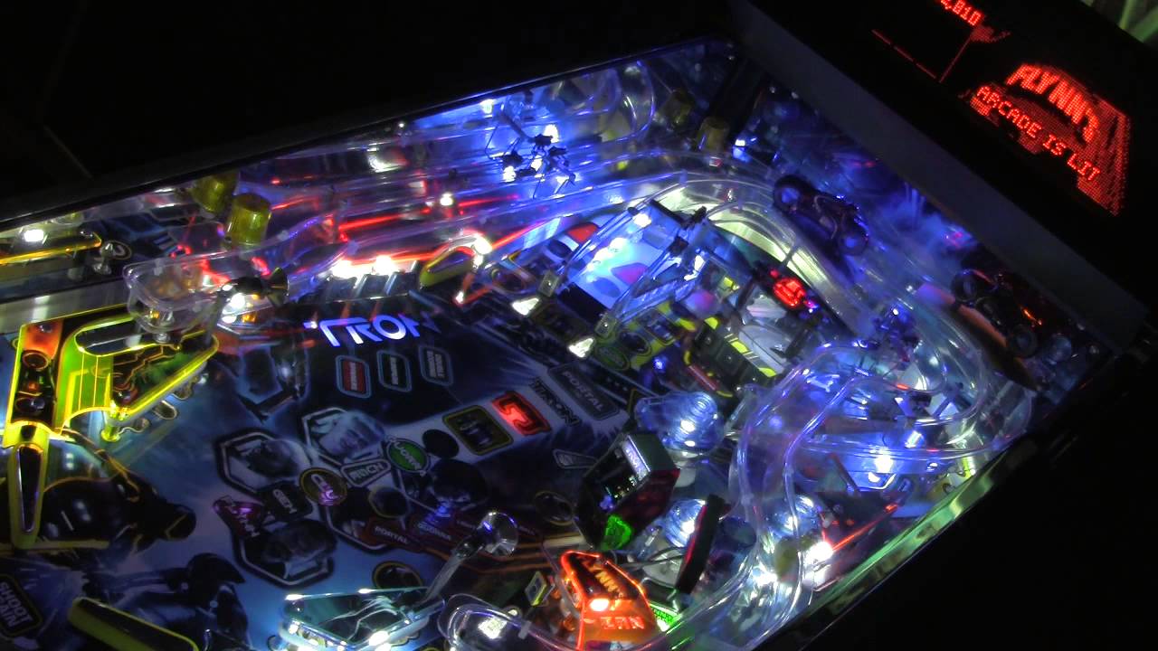 Tron Pinball Machine by Stern HD - YouTube
