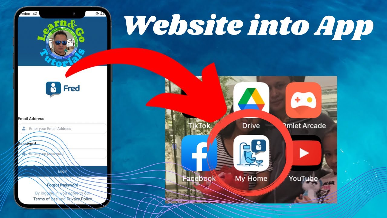 How to Create an App for Any Website | Learn&Go Tutorials - YouTube