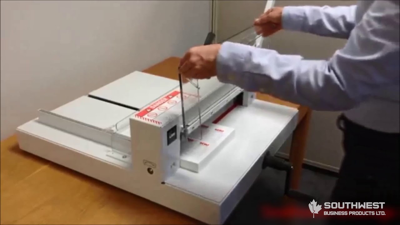 Ideal MBM Triumph Tabletop Cutters 4300 4305 4705 - YouTube