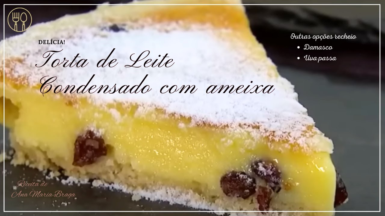 TORTA DE LEITE CONDENSADO - Ana Maria Braga - Mais Você - YouTube