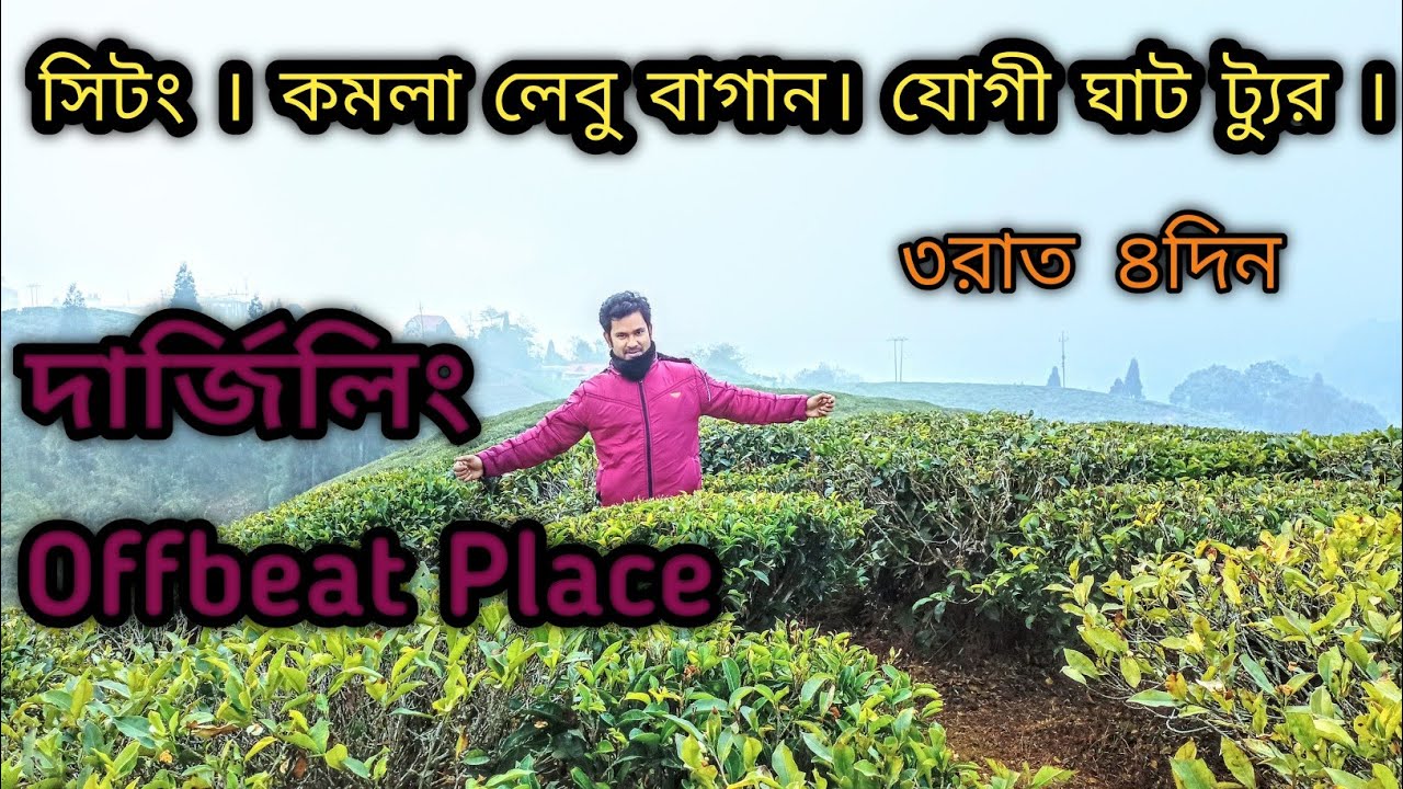 Darjeeling/4night 5day tour plan/Sittong/AhalDhara/Jogighat bridge ...