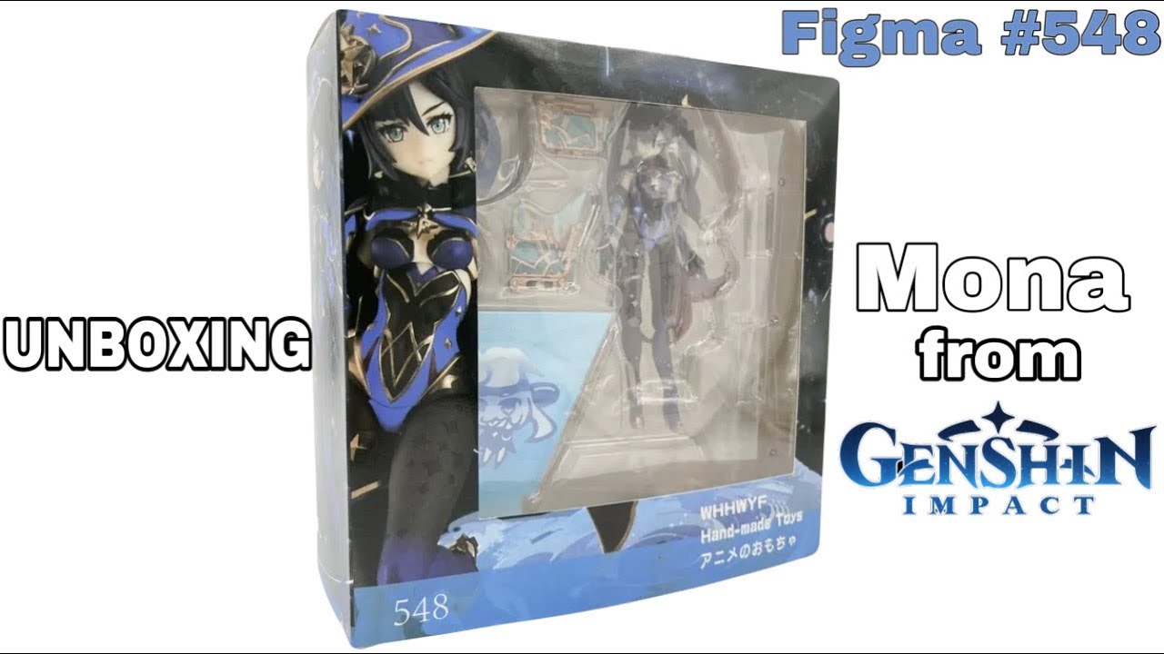 Unboxing Figma #548: Mona from Genshin Impact - YouTube