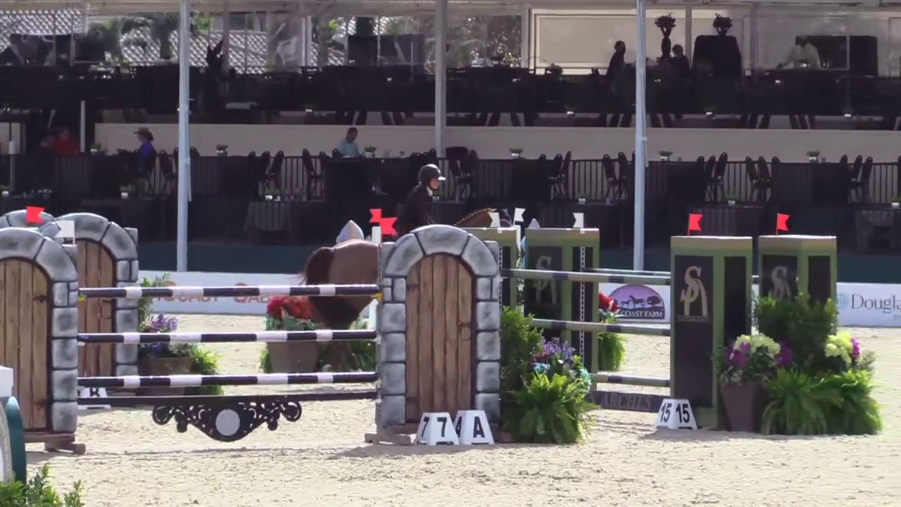 Raleigh Hiler and Cassina 64 in the National Grand Prix 1.50 m. Jan ...