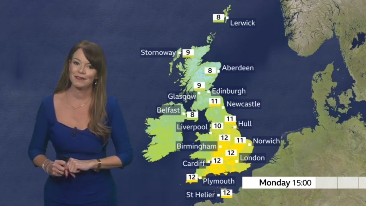 Elizabeth Rizzini - BBC Weather - December 14, 2025 - YouTube