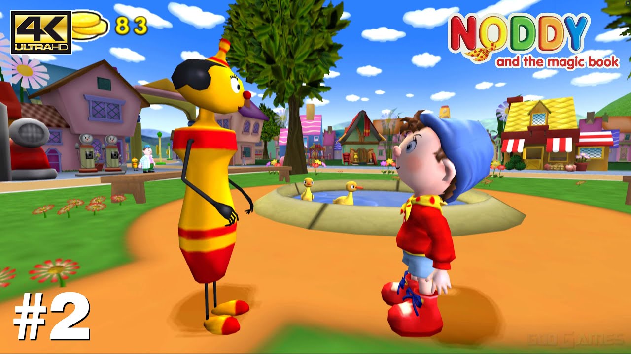 Noddy and The Magic Book - PS2 Gameplay Playthrough 4k 2160p (PCSX2) PART 2 - YouTube