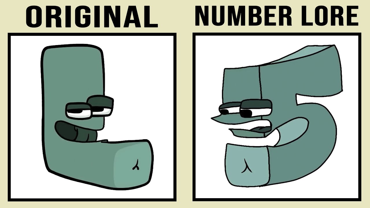 Alphabet Lore vs New Numbers Lore (by Lebert and Friends) Comparison #1 ...