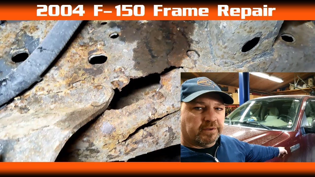 2004 Ford F-150 Very Rusted Frame Repair #fabrication #welding #97 ...