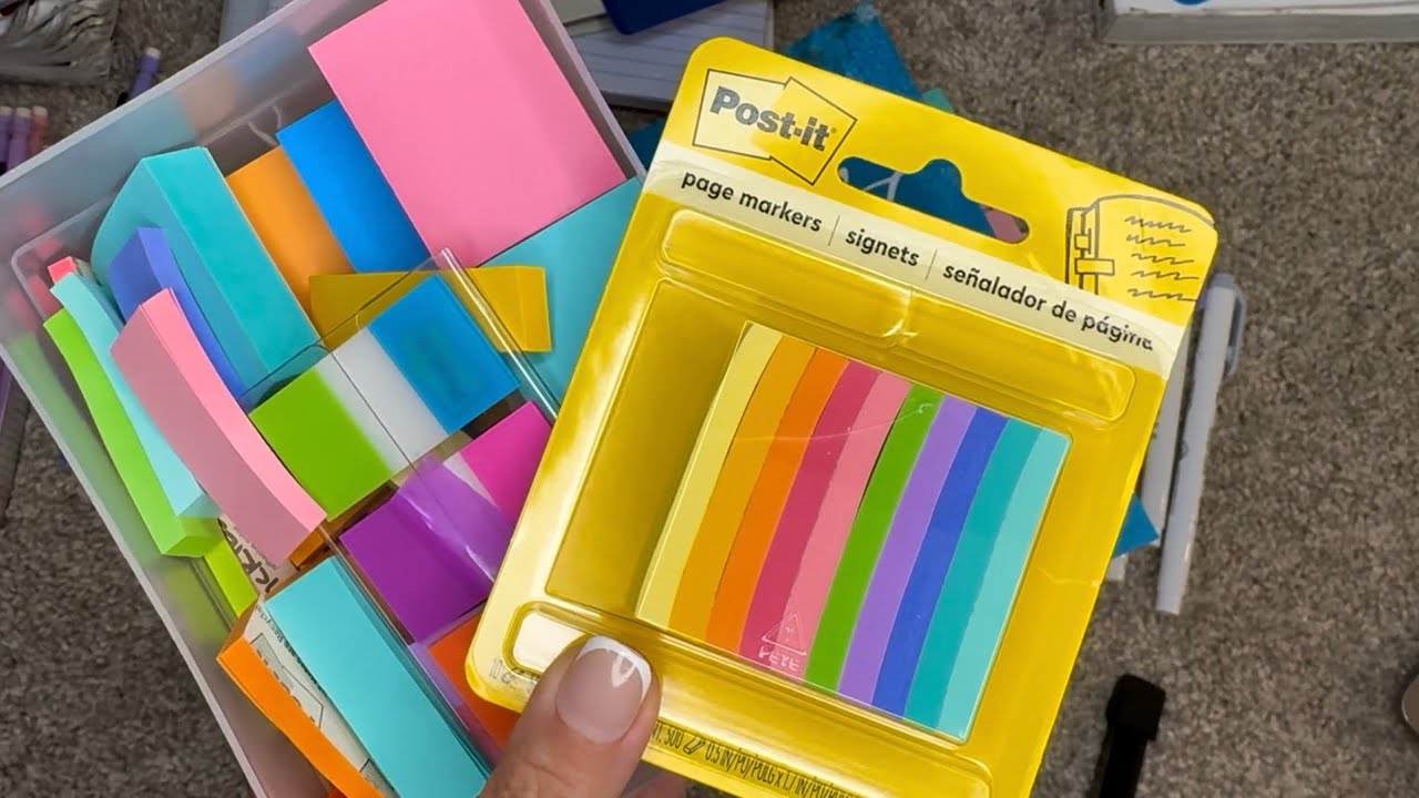 Easy Book & Document Marking | Post-it Bright Page Markers Review ...
