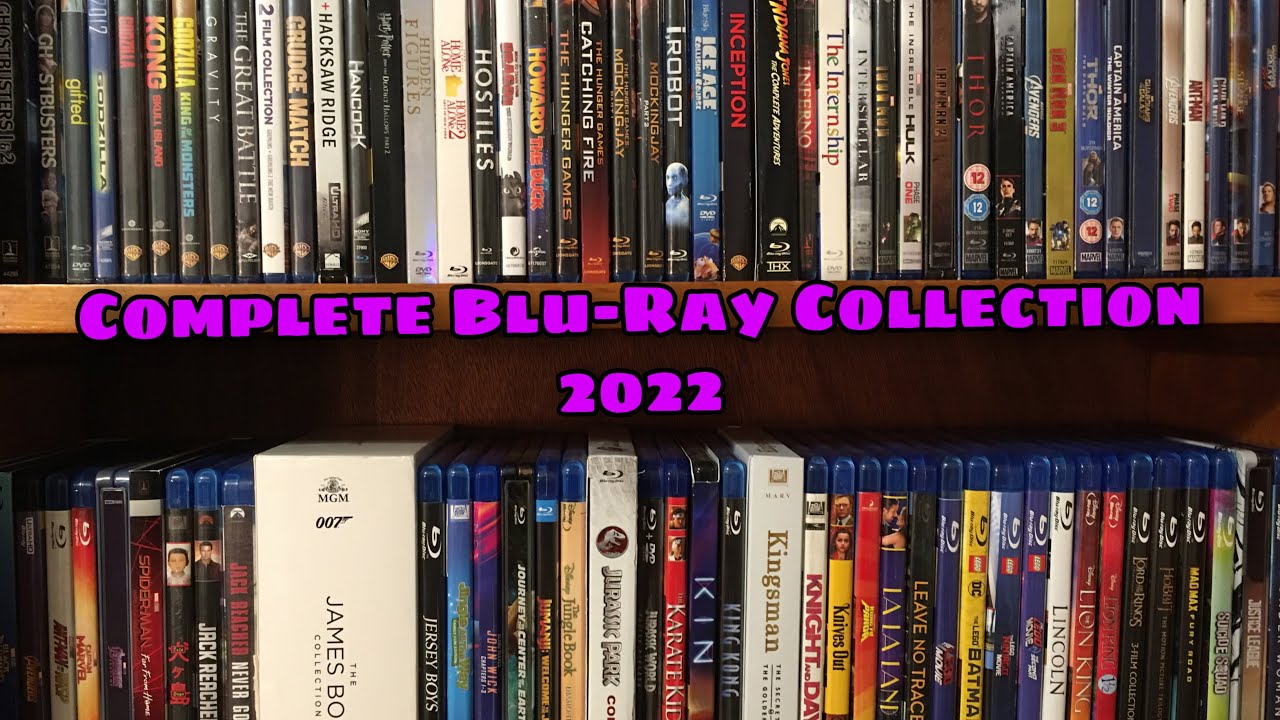 Complete Blu-Ray/4K Collection 2022 - YouTube