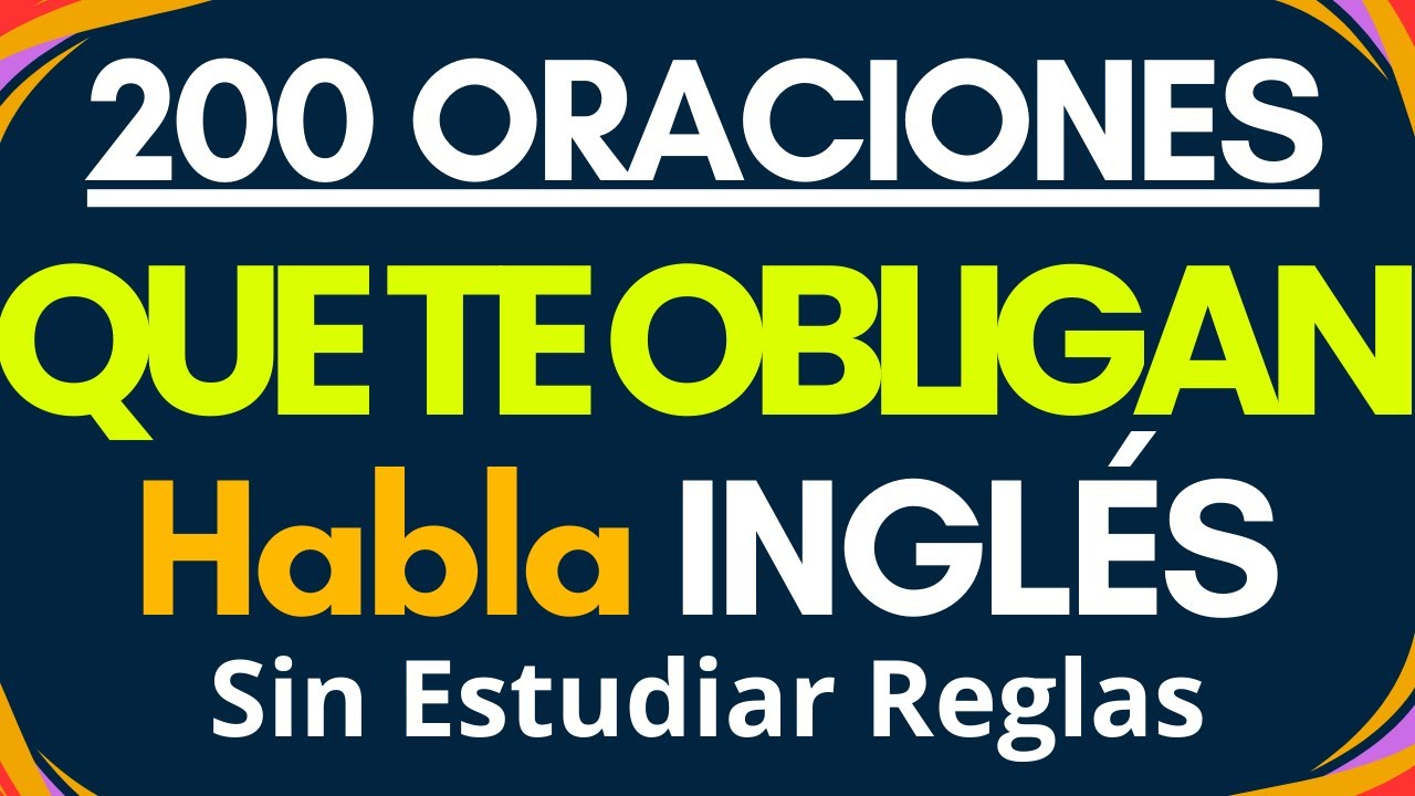 EXPRESIONES CLAVE EN INGLES DESDE CERO 😱 APRENDE INGLÉS: Dame SOLO 5 ...