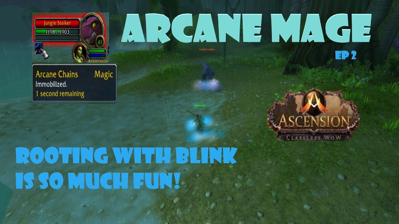 ROOTING WITH BLINK! ARCANE MAGE EP 2 Project Ascension Wildcard - YouTube
