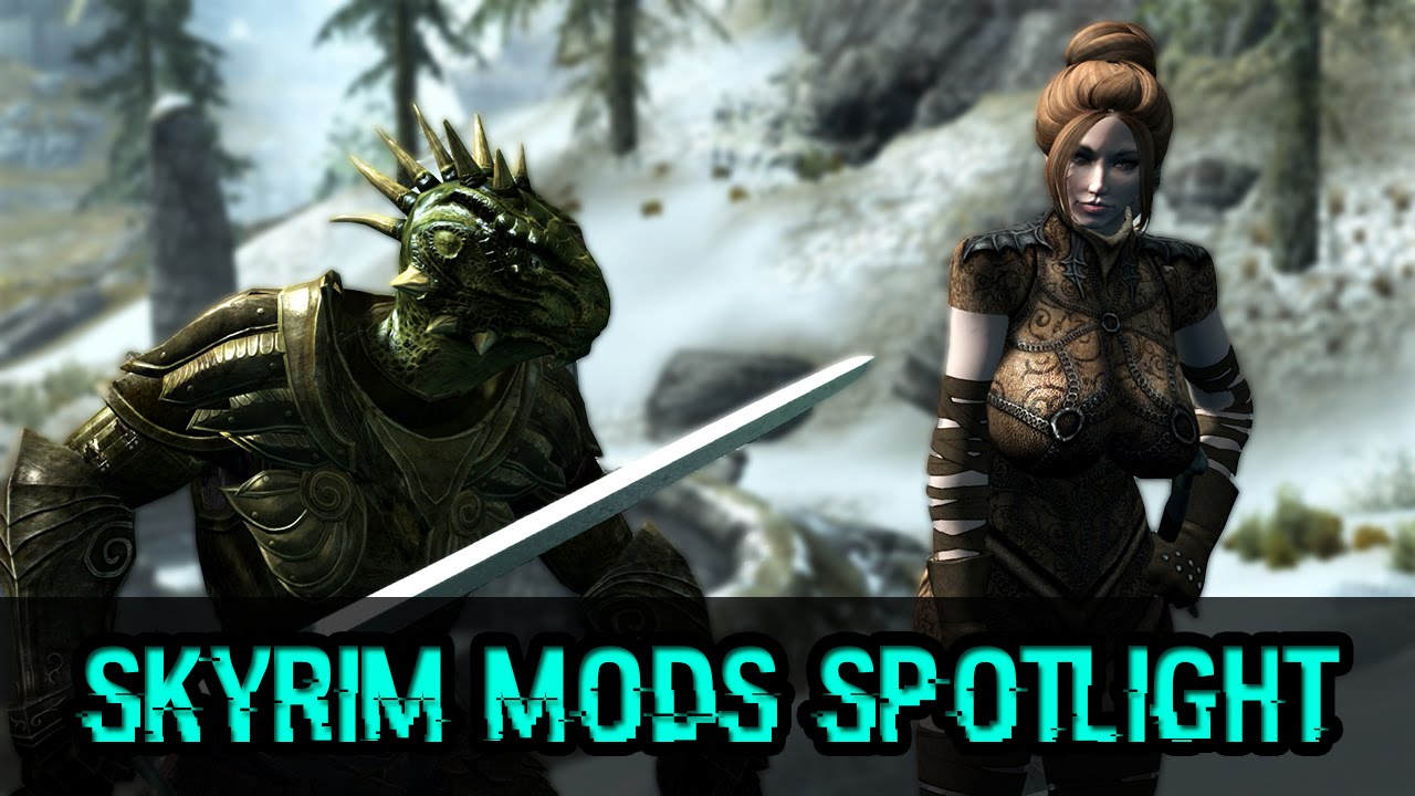 Skyrim Mods: Meiko Follower, Argentum Venator Swords - YouTube