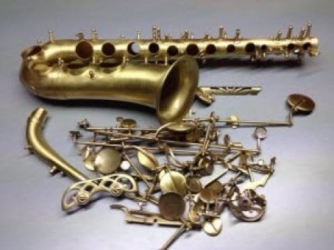 Como desarmar un saxofón cuando eres novato/reparar saxofones es mi ...