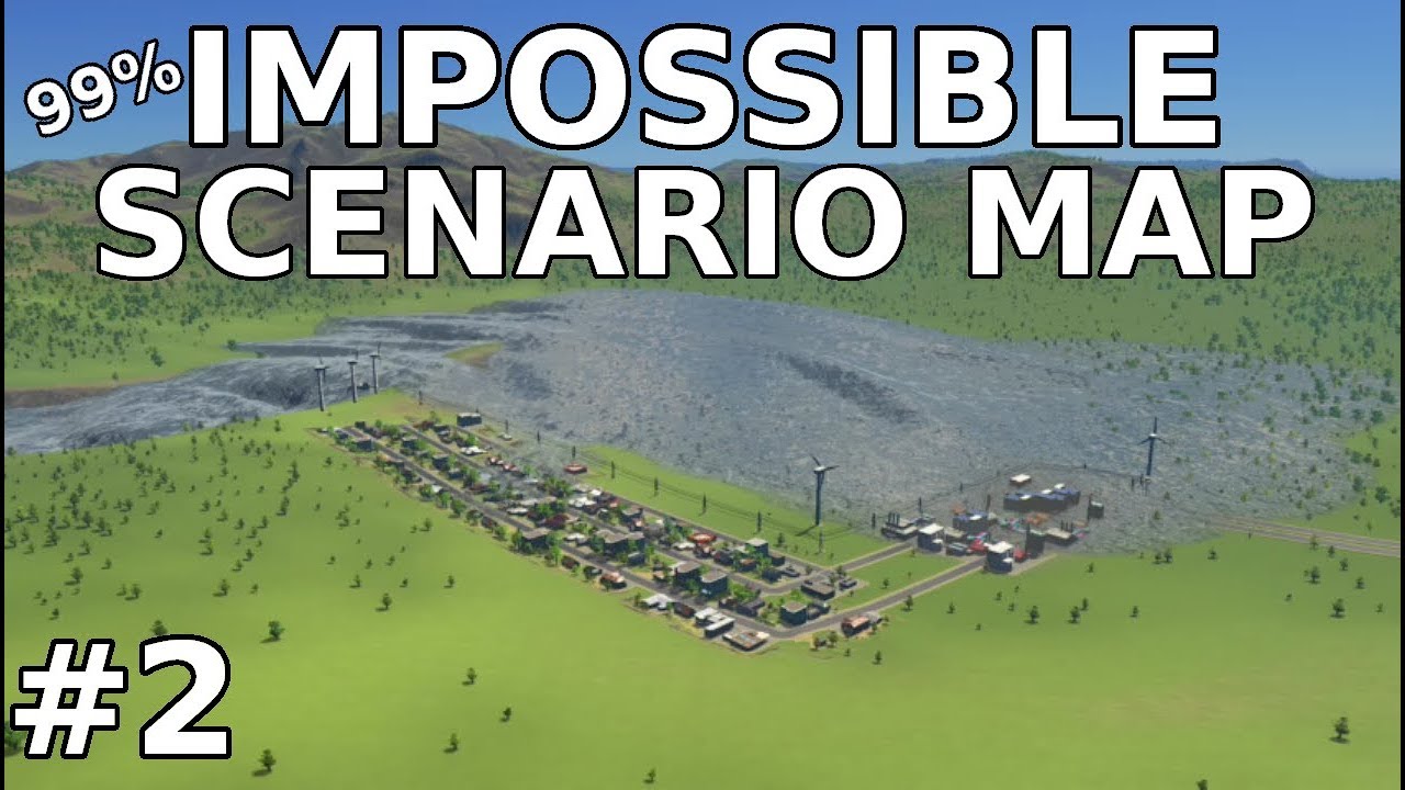 99% IMPOSSIBLE SCENARIO MAP | Floodland | Cities: Skylines - Xbox One ...