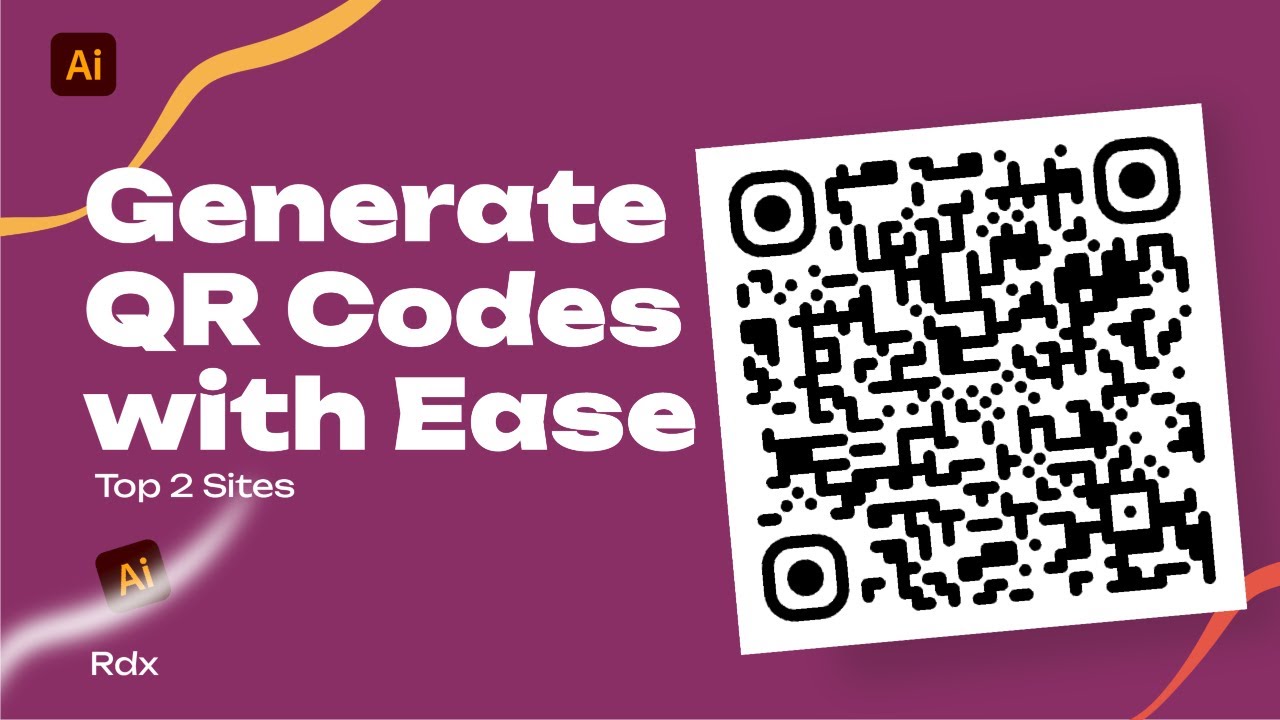 Two Top Sites to Generate a QR Code for your Designs - YouTube