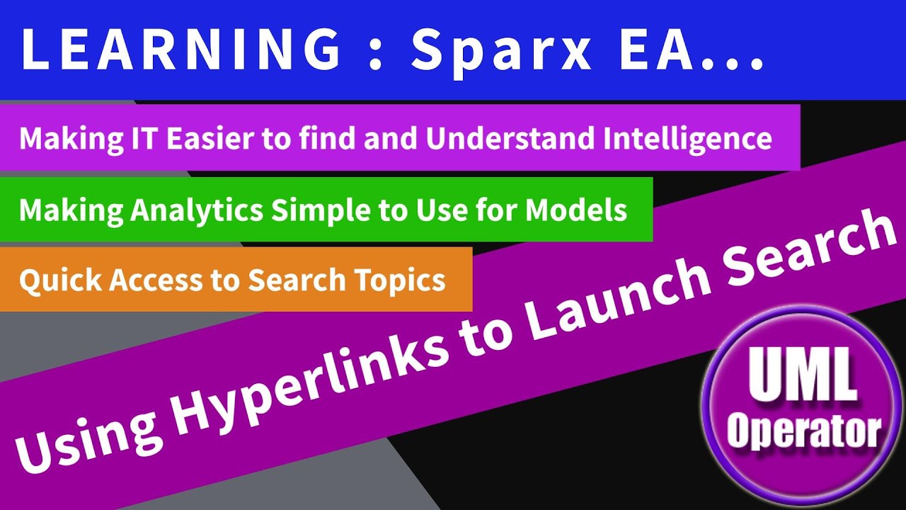 Using Sparx Hyperlinks to Launch Search - YouTube