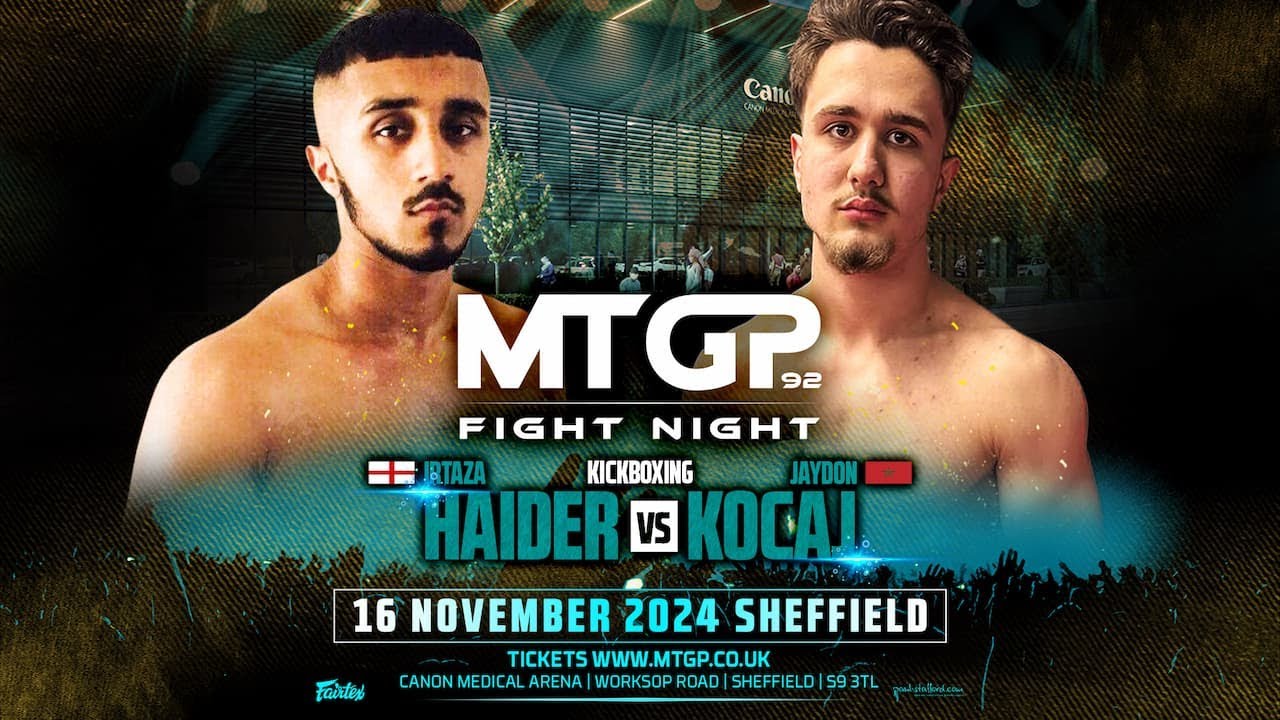 Irtaza Haider vs Jaydon Kocaj // MTGP Fight Night 92 // 16.11.2024 ...