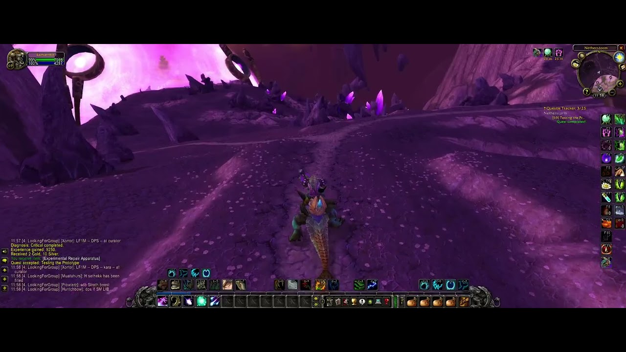 WoW TBC Classic: Testing the Prototype - YouTube